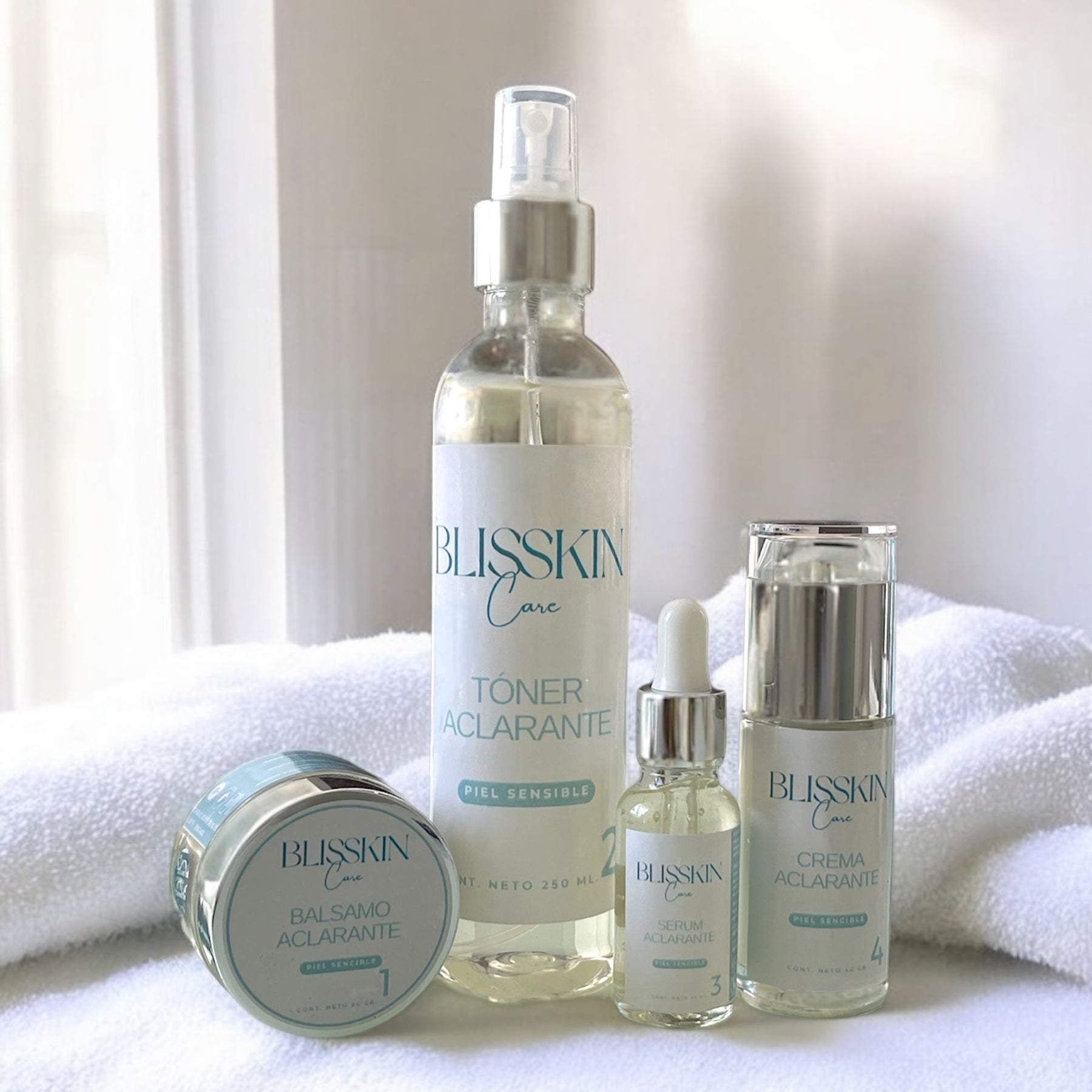 Kit aclarante Piel Sensible – Blisskin Care